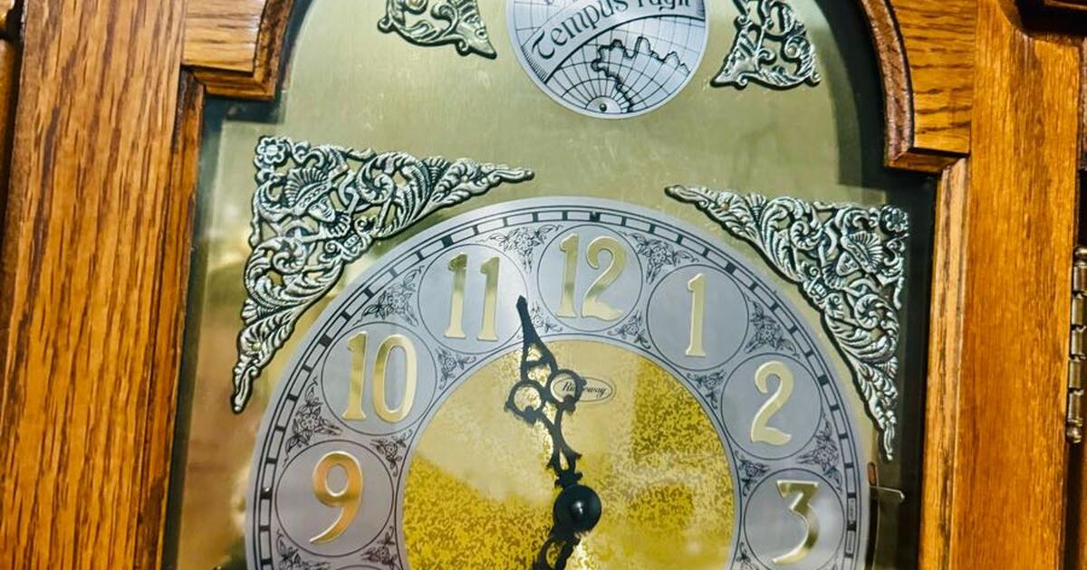 Tempus Fugit Grandfather Clock best offer and pick up ASAP for Free in ...