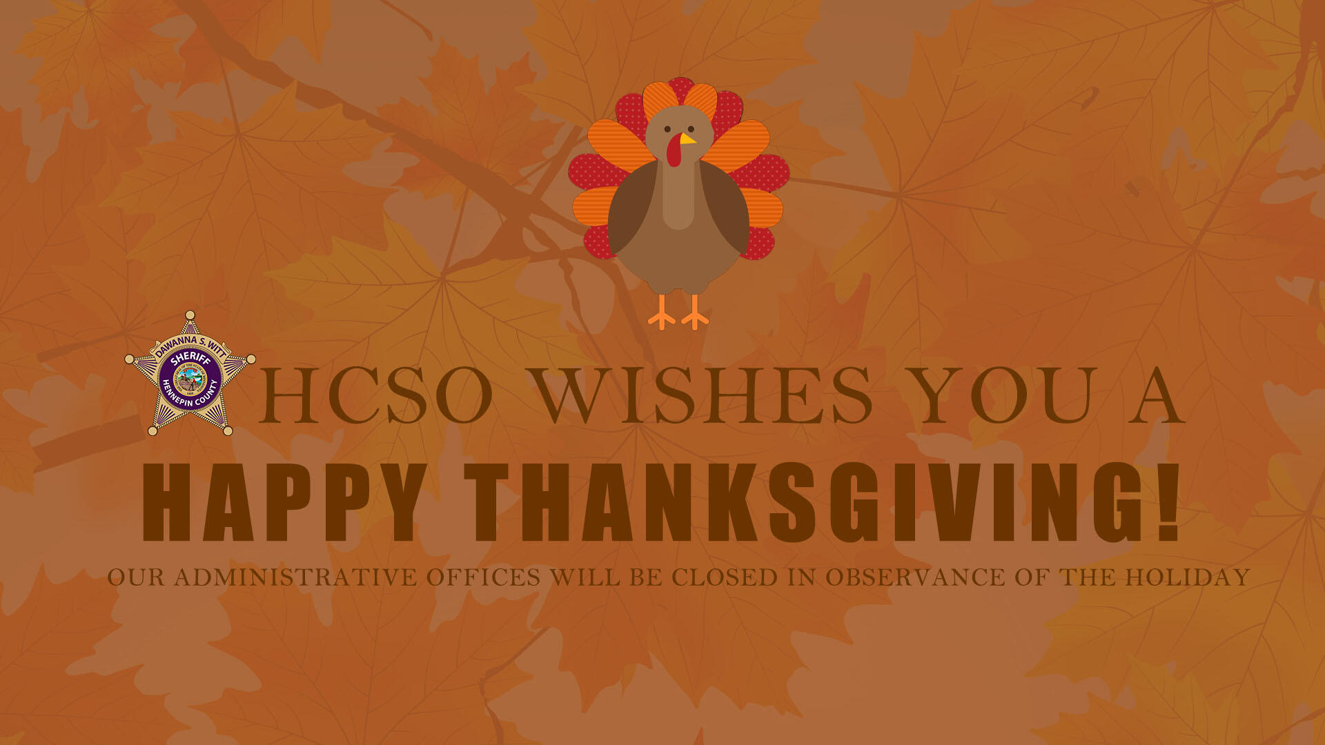 Tomorrow is Thanksgiving Day, a day where we reflect on our gratitude ...