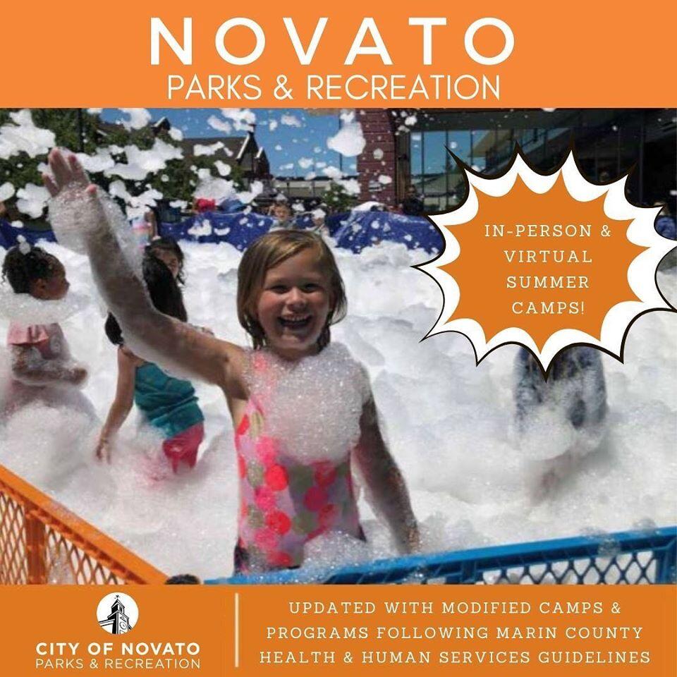 Novato Parks & Recreation Summer Camp Registration Now Available (City ...