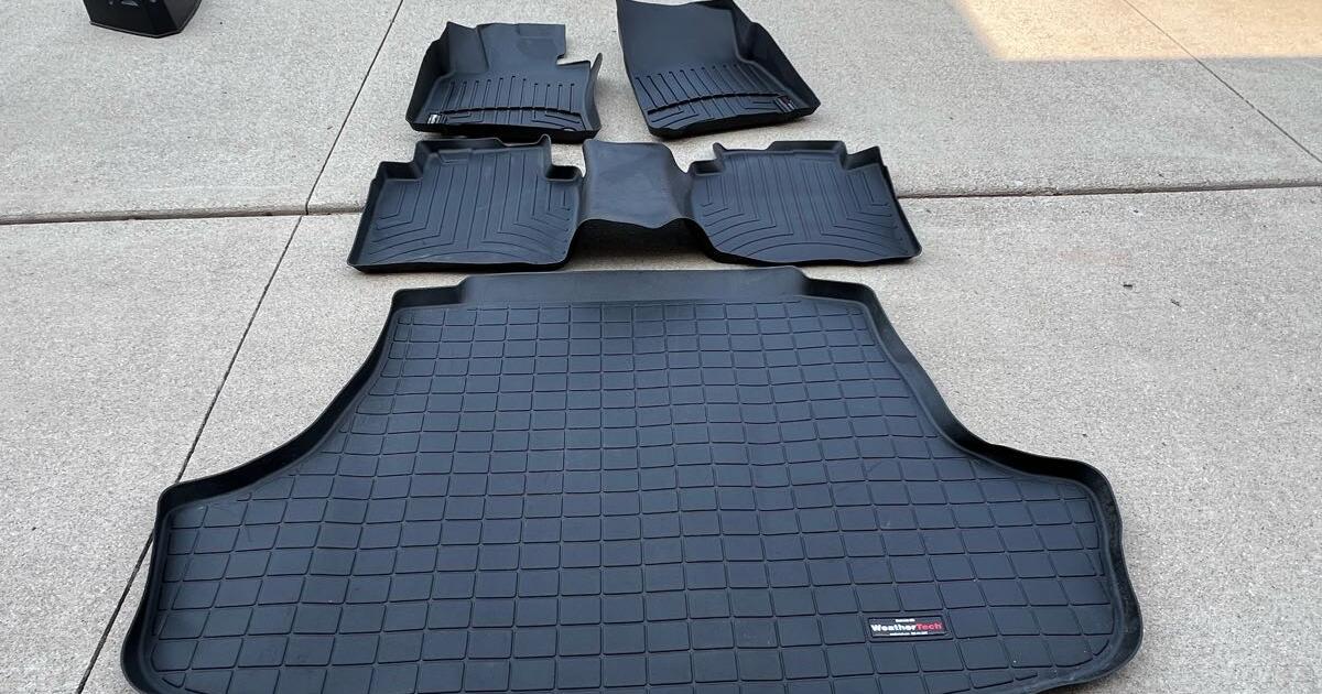 WeatherTech Car Mats Set-Price just reduced. for Free in Macomb, MI ...