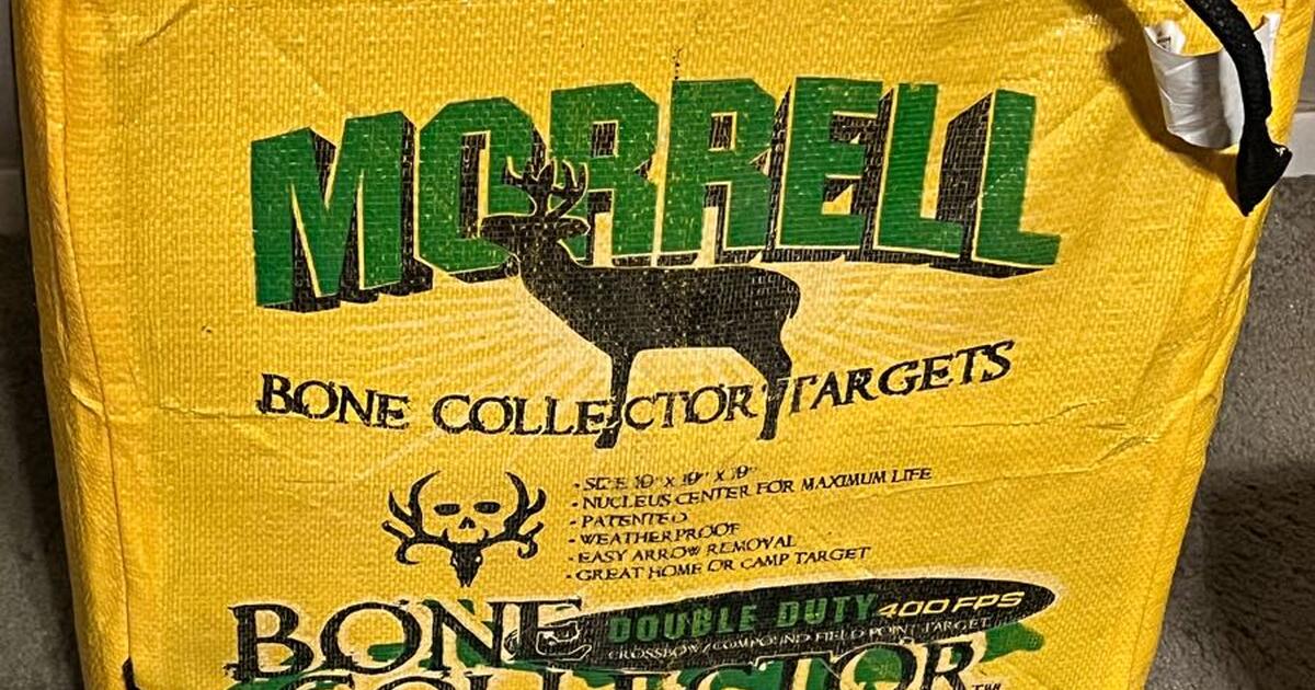 Morrell Bone Collector Archery Hunting Crossbow Target Double Duty 400 ...