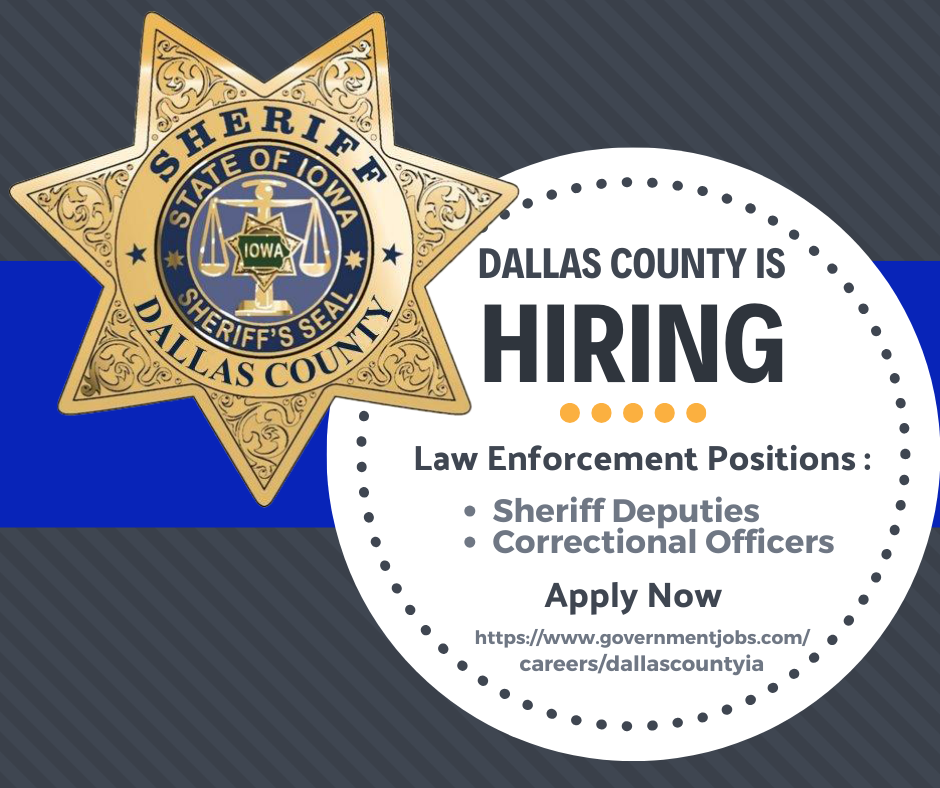 Dallas County is now hiring multiple Law Enforcement positions ...