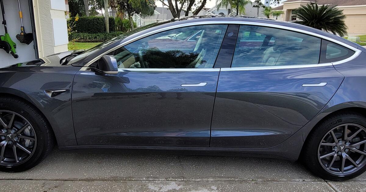 2019 Tesla Model 3, Silver, ONLY 18,500 MILES, Like New condition for ...