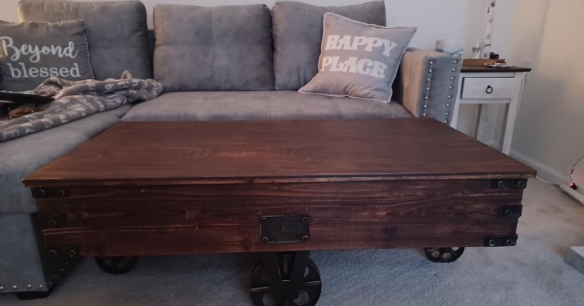 Rustic railroad coffee table for $265 in Saratoga Springs, NY | For ...