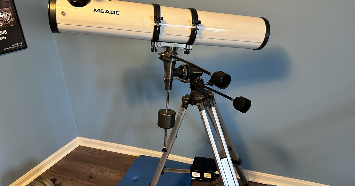Meade Model 4500: Equatorial Reflecting Telescope/ cash, BEST Offer for $300 in Carmel, IN | For ...