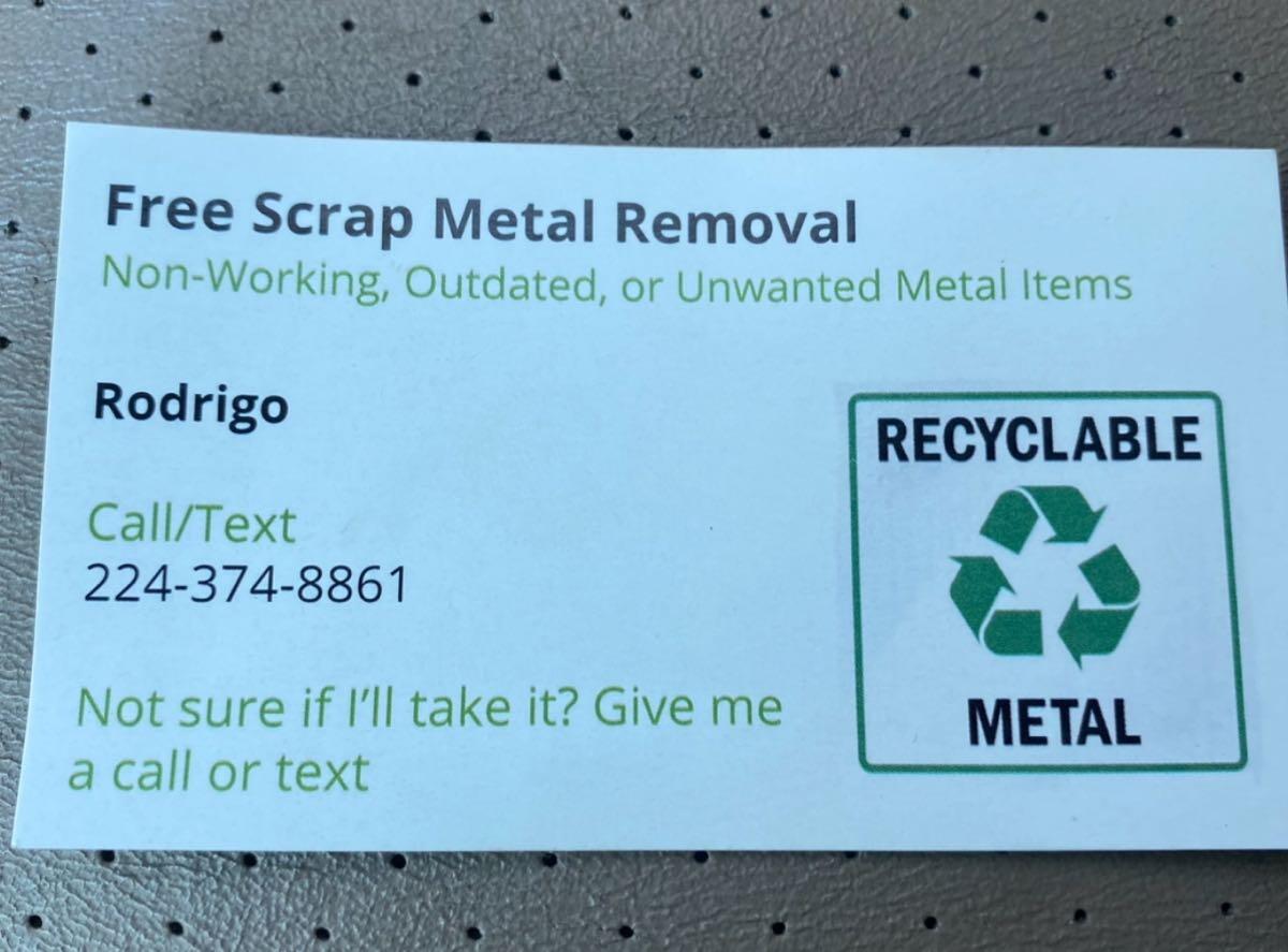 ISO Scrap Metal - Wanted for Free in Park City, IL | For Sale & Free ...