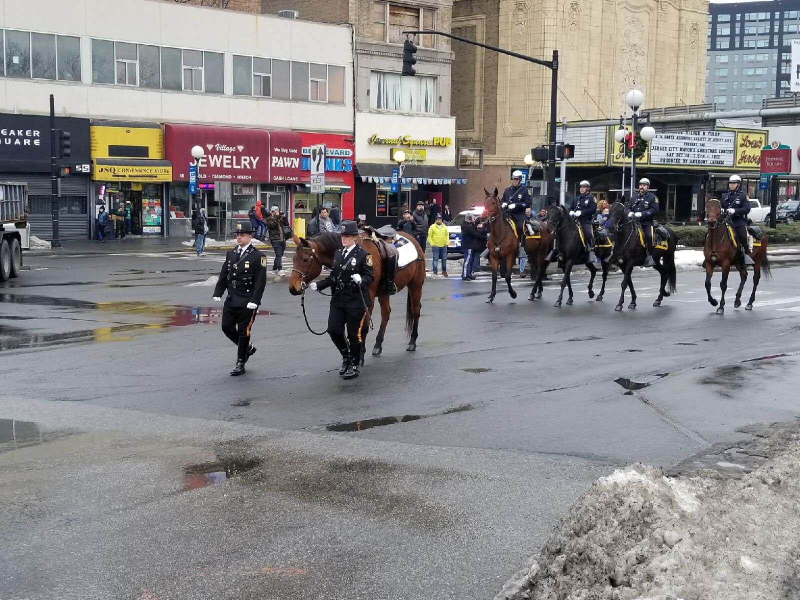 Newark Police Officers Attend Today's Funeral for Jersey City Police ...