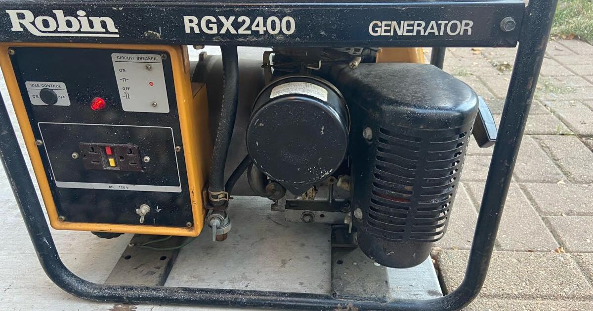 Subaru Robin Generator for $150 in Fargo, ND | For Sale & Free — Nextdoor