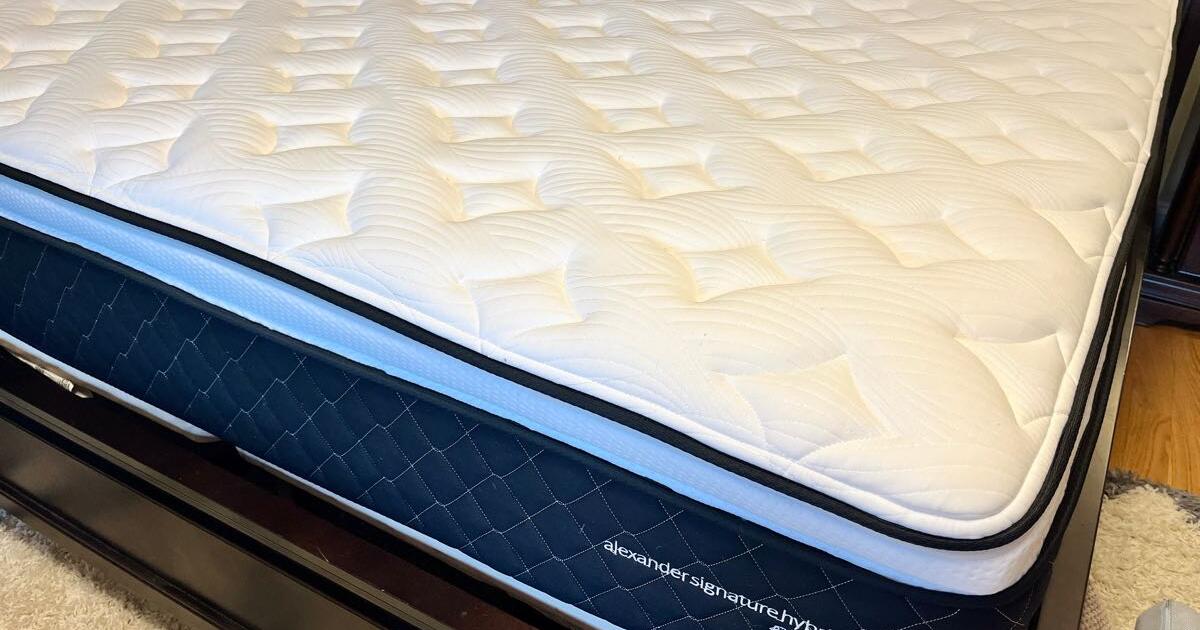 Nest Alexander Signature Hybrid Mattress (King, like new) for $700 in ...