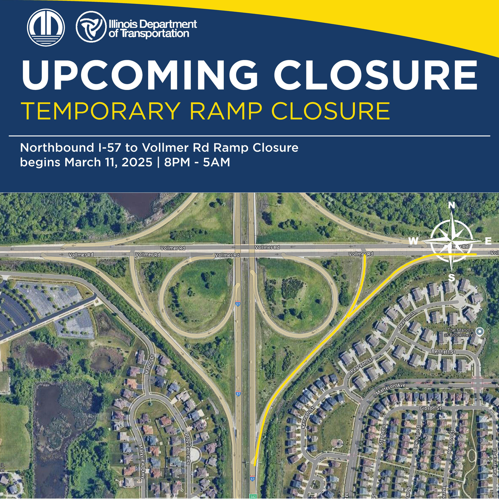 🚧 UPCOMING TEMPORARY RAMP CLOSURE NOTICE: Attention! (Village of ...