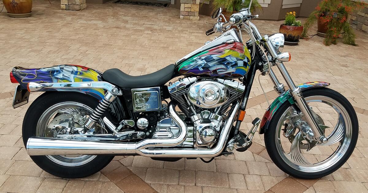 1999 Dyna Wide Glide Custom Painted Motorcycle in Ormond Beach, FL ...