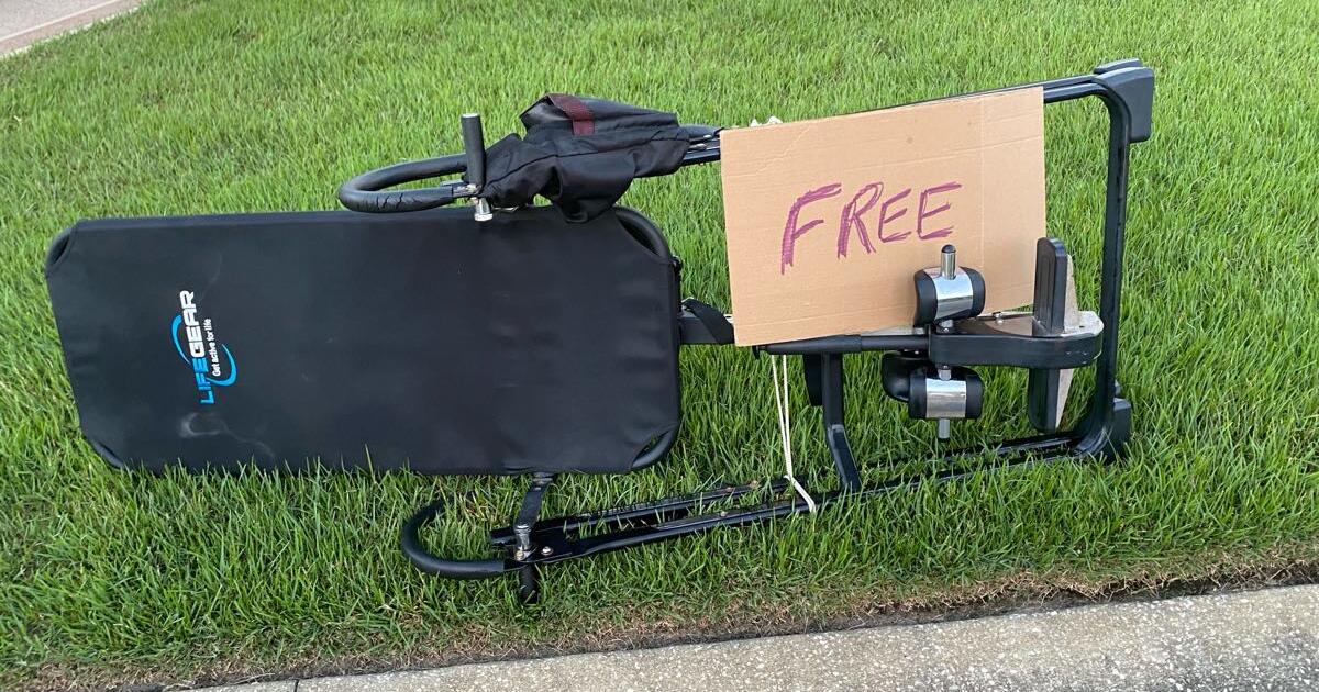 Life Gear Inversion Table in very good condition for Free in The ...