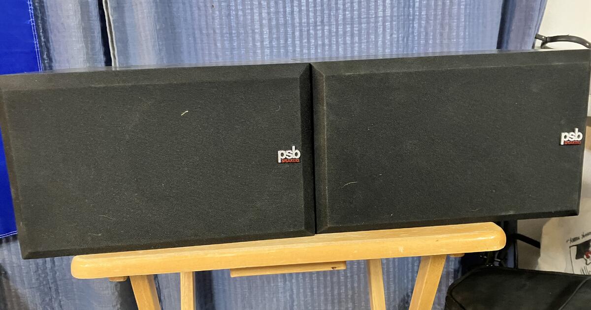 Two PSB book shelf speakers for $25 in Olympia, WA | For Sale & Free ...