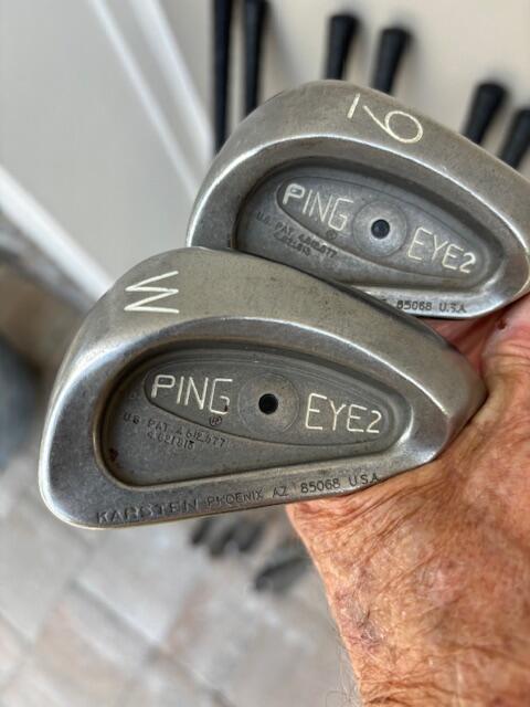 PING EYE 2 FULL SET 3-PW VERY GOOD CONDITION for $80 in The Villages ...