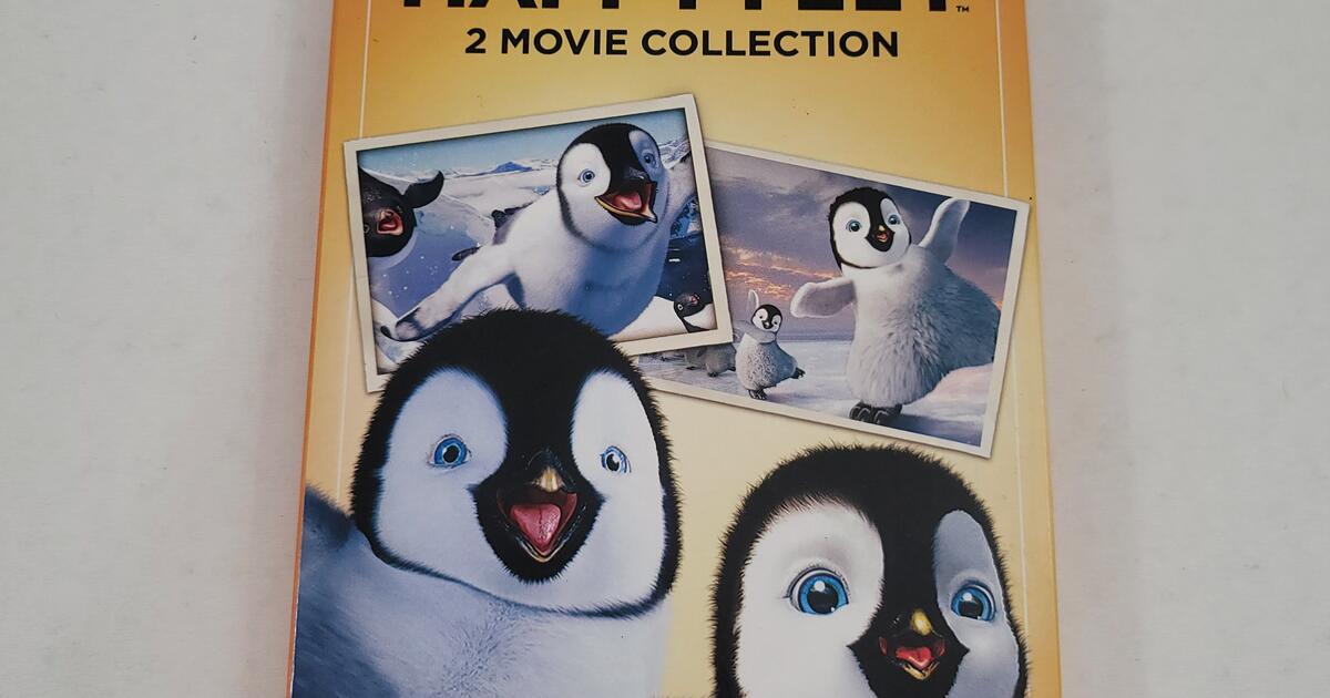 Happy Feet 1 & 2 Movie Collection DVD Widescreen New! for $10 in St ...