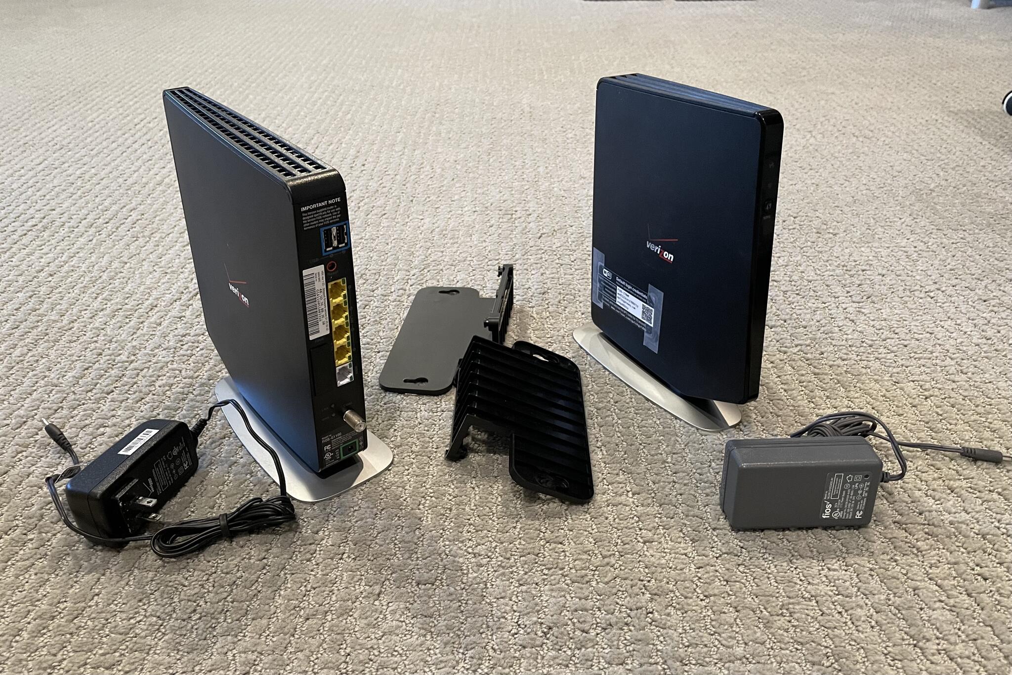 Verizon Fios Quantum Gateway FiOS G1100 Wireless Dual-Band Wi-Fi Router ...