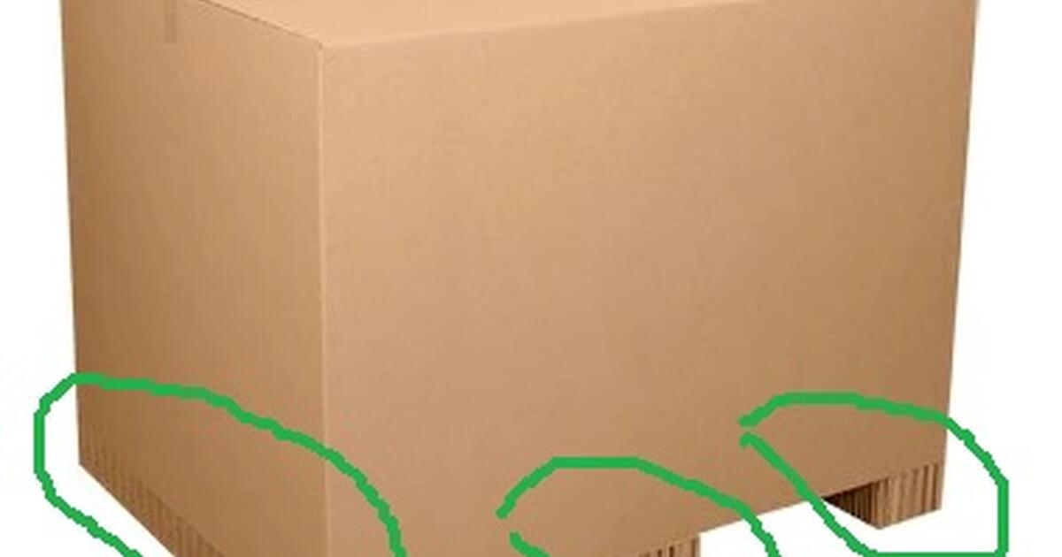 Cardboard Floor Risers Honeycomb Storage Pallet Runners / Box Stands ...