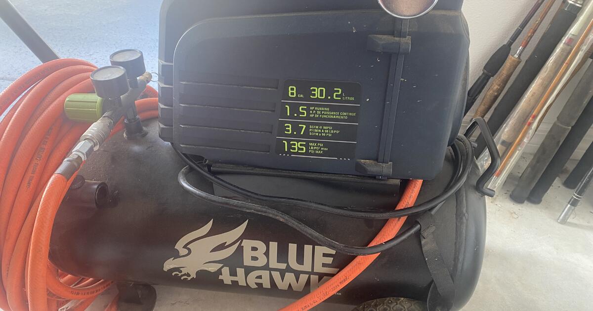 Blue Hawk Air Compressor for $40 in The Villages, FL | For Sale & Free ...