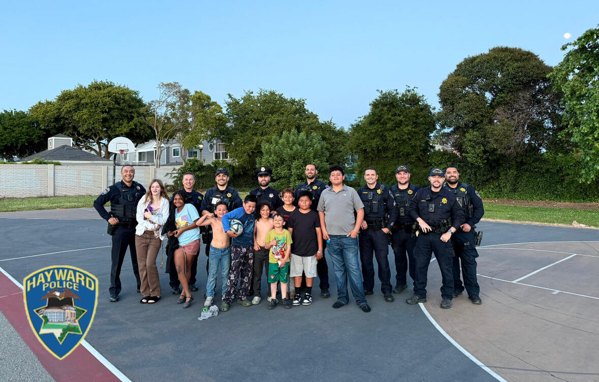 Hayward Police Departments Patrol Team 3 had a great time connecting ...