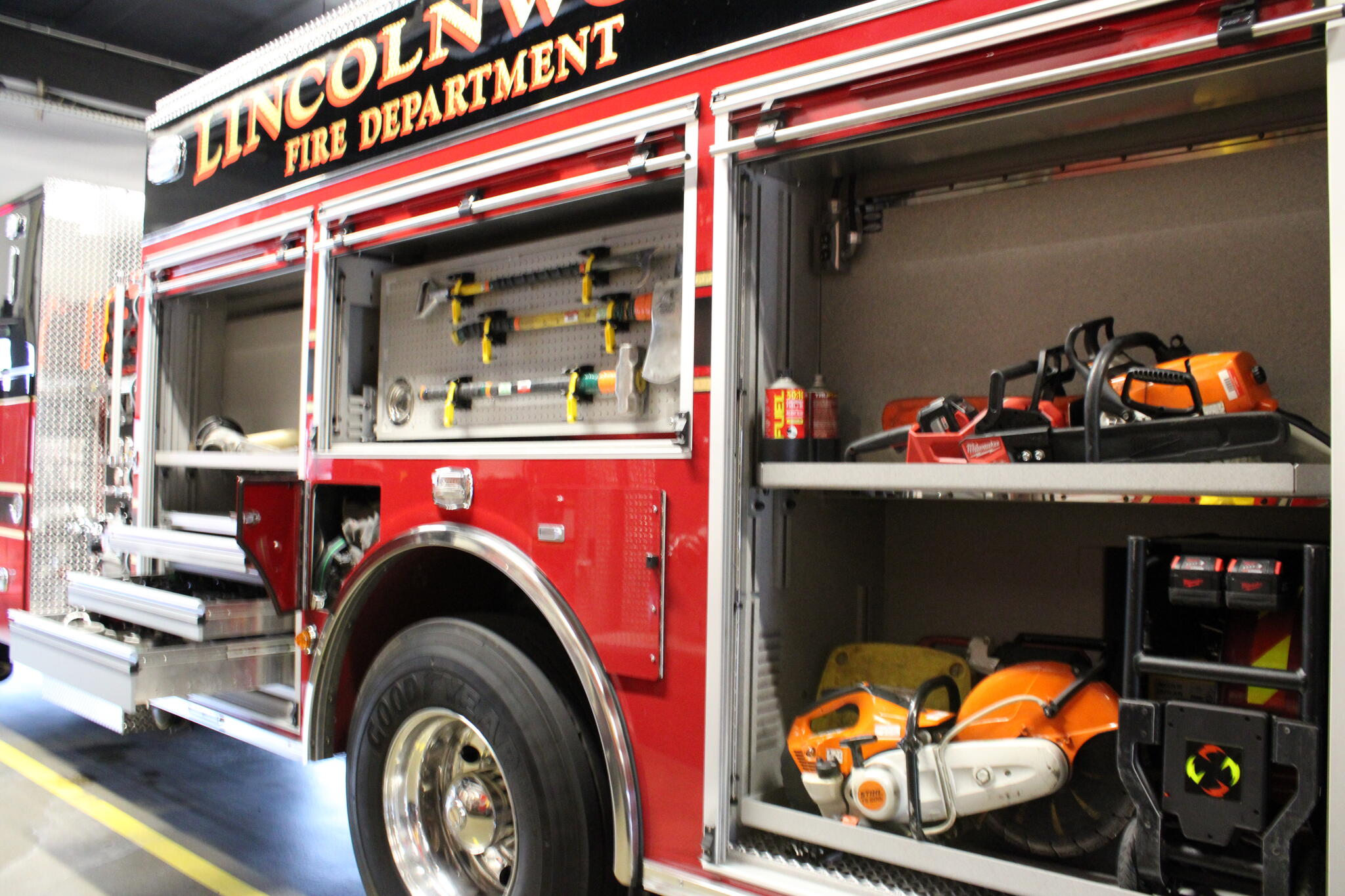 Following a period of outfitting and installing hand, power and rescue ...