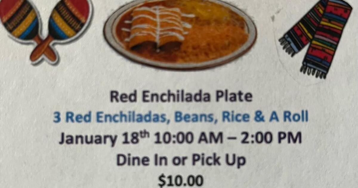 Enchilada plate for $10 in Las Cruces, NM | For Sale & Free — Nextdoor