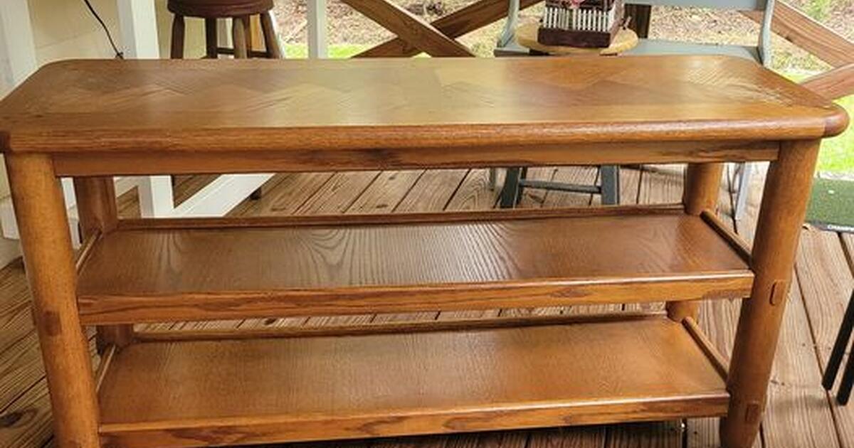 Solid Wood Used Sofa/Console Style Table. for $50 in Durham, NC | For ...