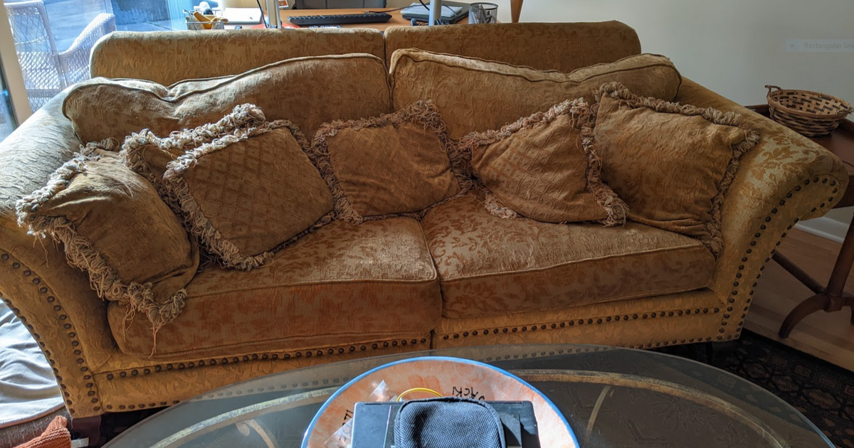 Amish Furniture 3 piece sectional couch for $80 in Deerfield, IL ...