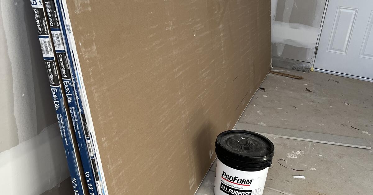 Drywall Sheets and ProForm All Purpose Joint Compound for Free in ...