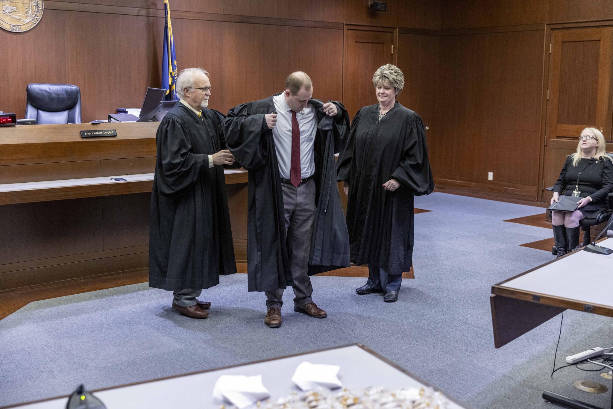 Hamilton County’s newest magistrate was honored with a robing ceremony ...