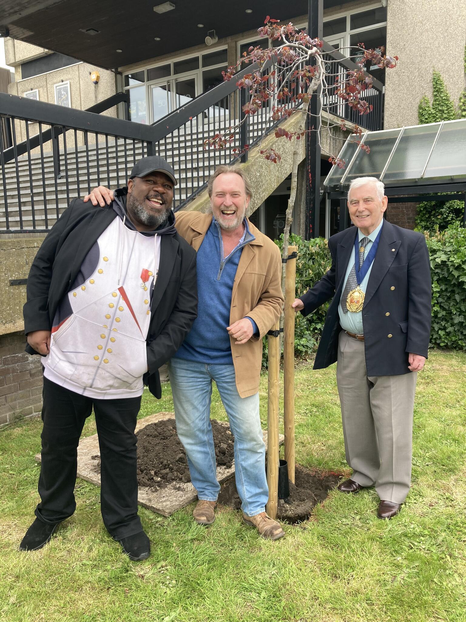 The Mayor of Rushmoor, Councillor John Marsh, was the guest of honour ...