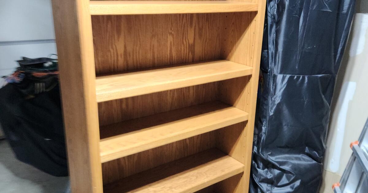 Solid Oak 5 level Adjustable Shelves for $175 in O Fallon, MO | For ...