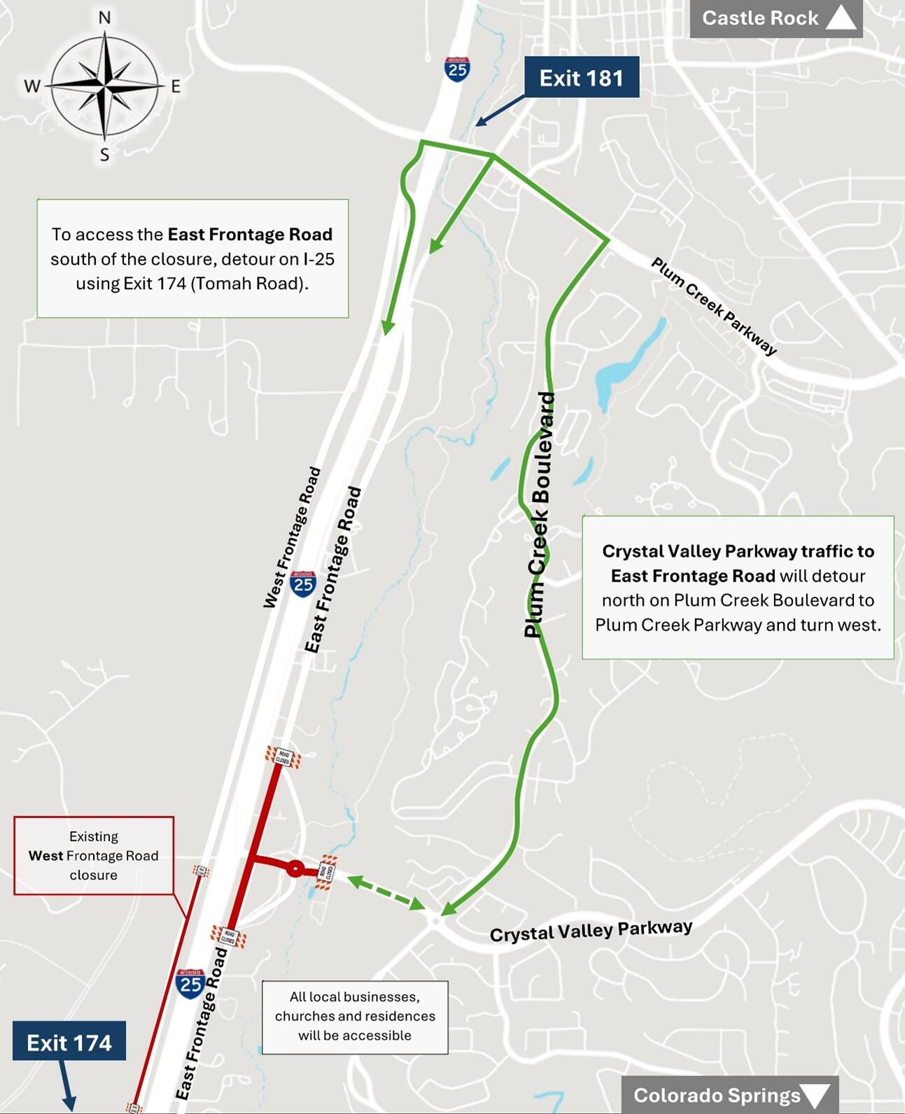 The Crystal Valley interchange project is nearing a significant ...