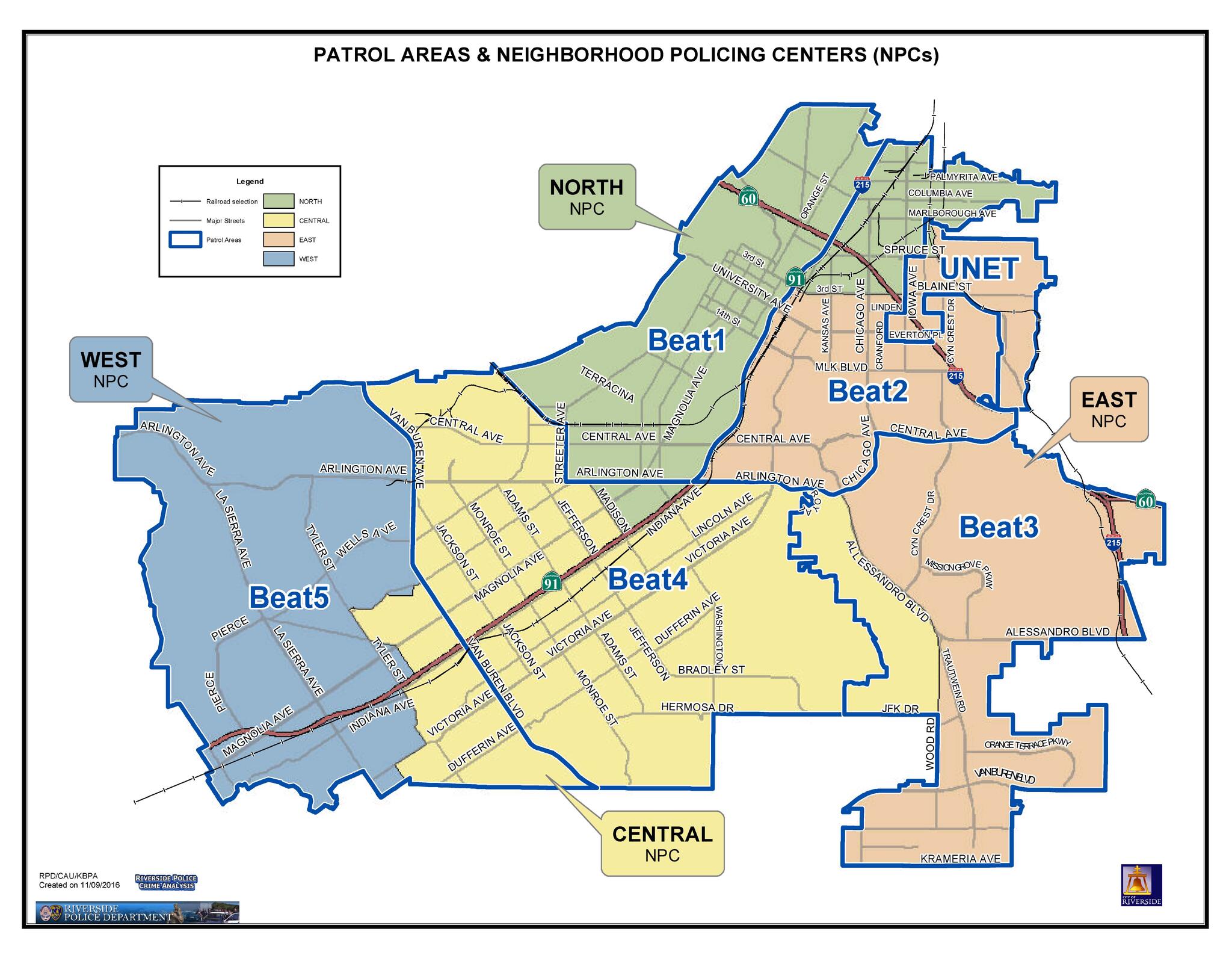 FIELD OPERATIONS DIVISION PATROL BEAT REALIGNMENT (Riverside Police ...