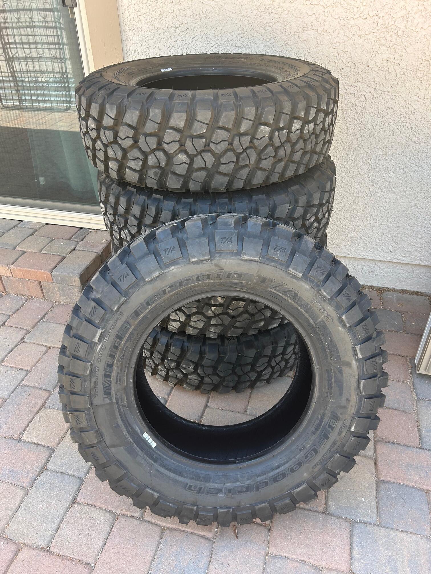 Brand new, 5 Tires, BF Goodrich MT2, 255 75 R17 for $790 in Cottonwood ...