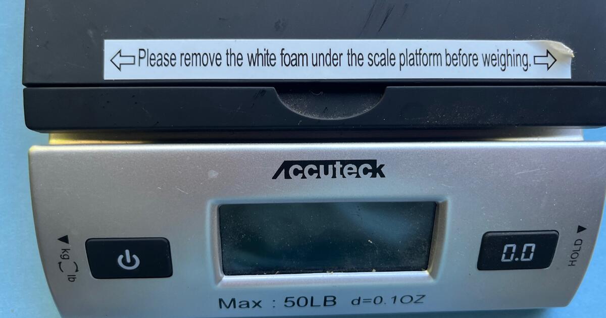 Accuteck 50LB Digital Scale for $10 in Tehachapi, CA | For Sale & Free ...