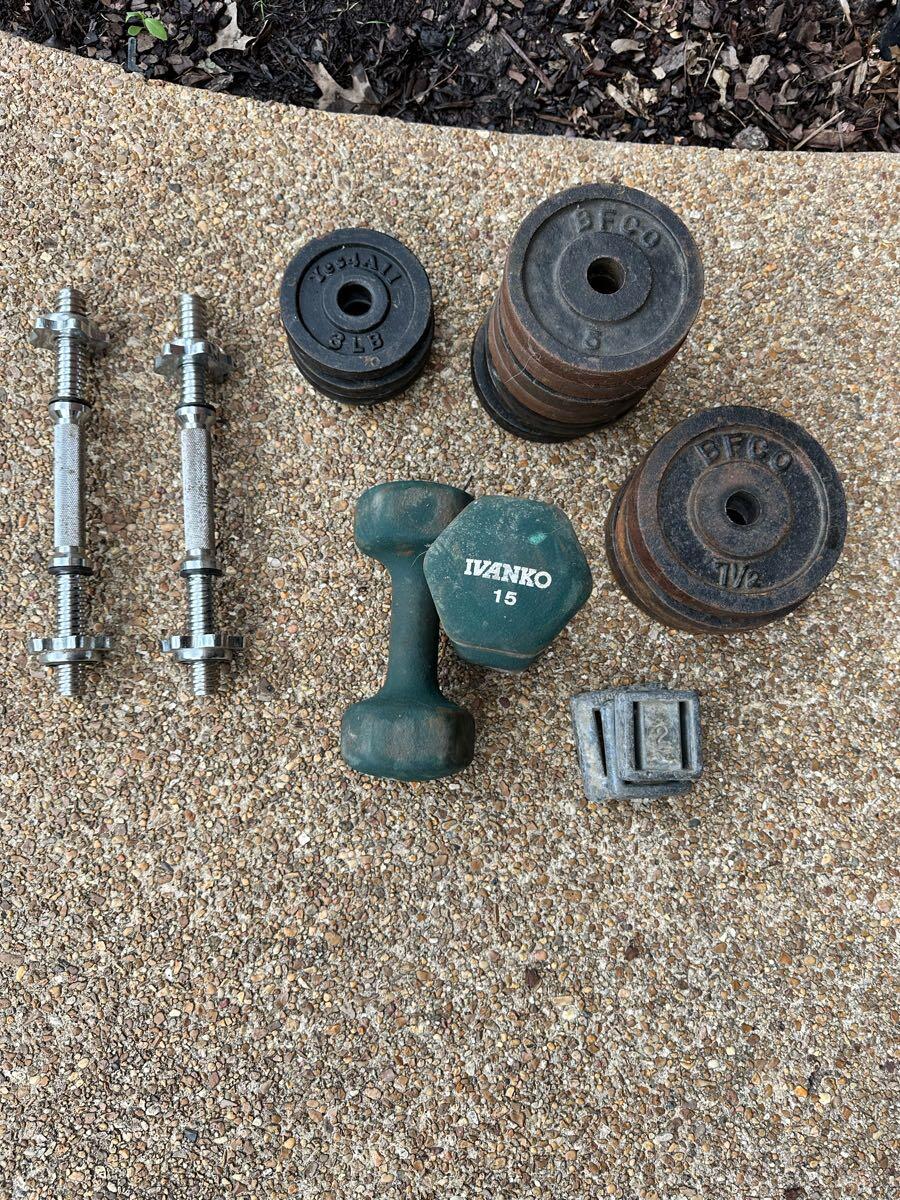 Old school weight set for Free in Collierville, TN | For Sale & Free ...