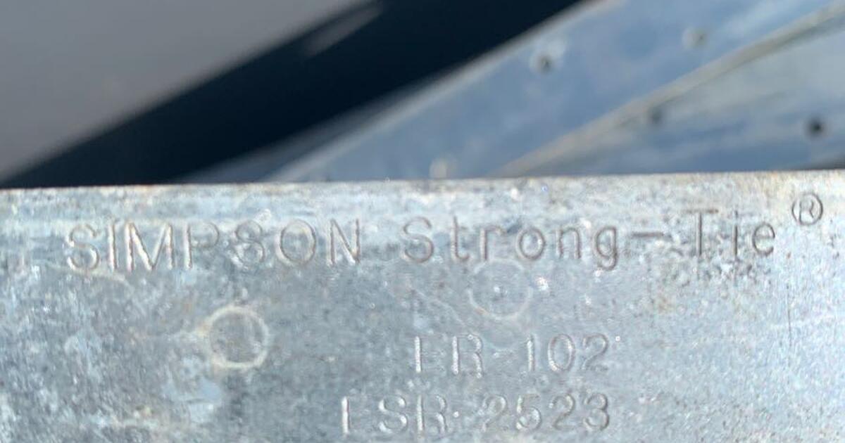 Simpson Strong Tie LSTA30” for $20 in Poinciana, FL | Finds — Nextdoor