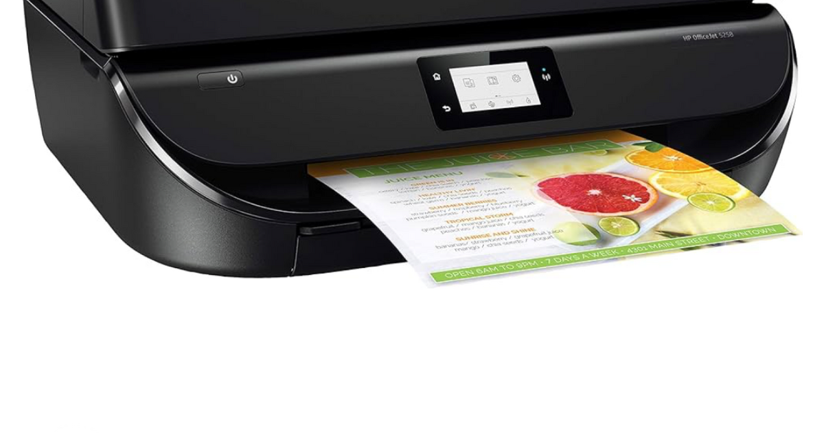 HP Office Jet 5258 Printer- Used- full ink cartridges for $15 in El ...