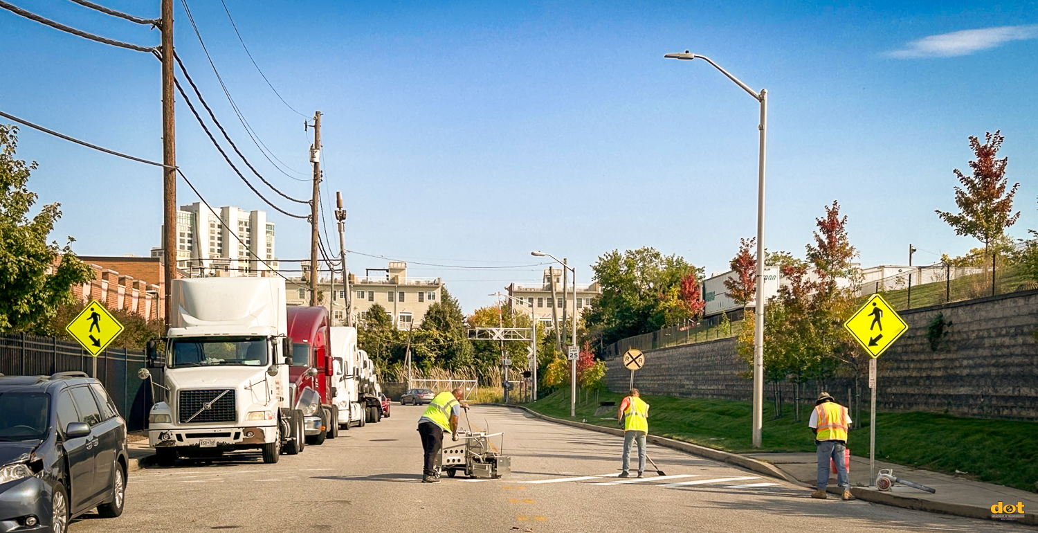 🚸 This past weekend, our Traffic Signs & Markings team installed new ...