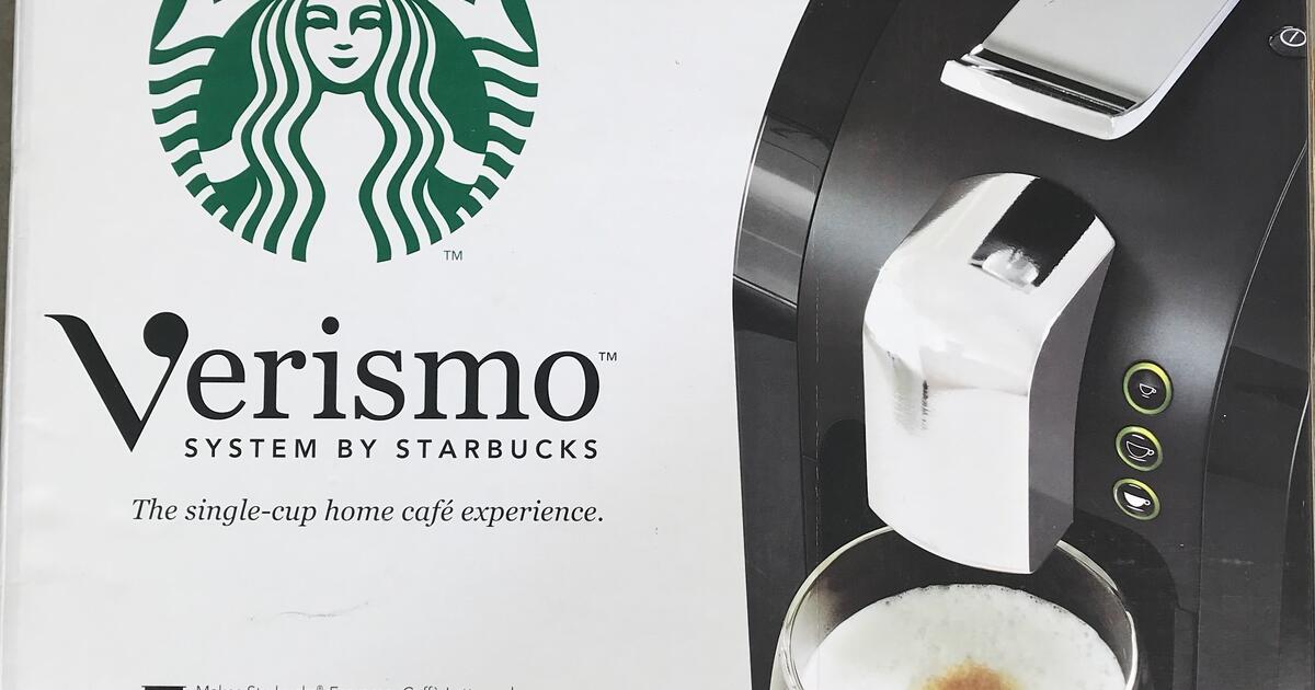 Verismo System By Starbucks Coffee Latte Espresso Maker In Box for $15 ...