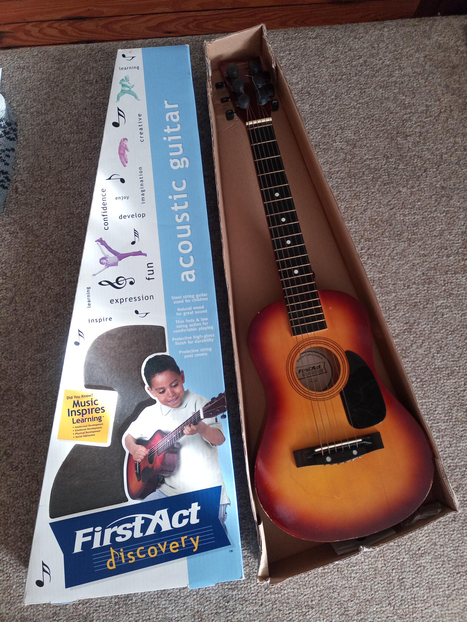 First Act Discovery Acoustic Guitar - used for $19 in Lake Hiawatha, NJ ...