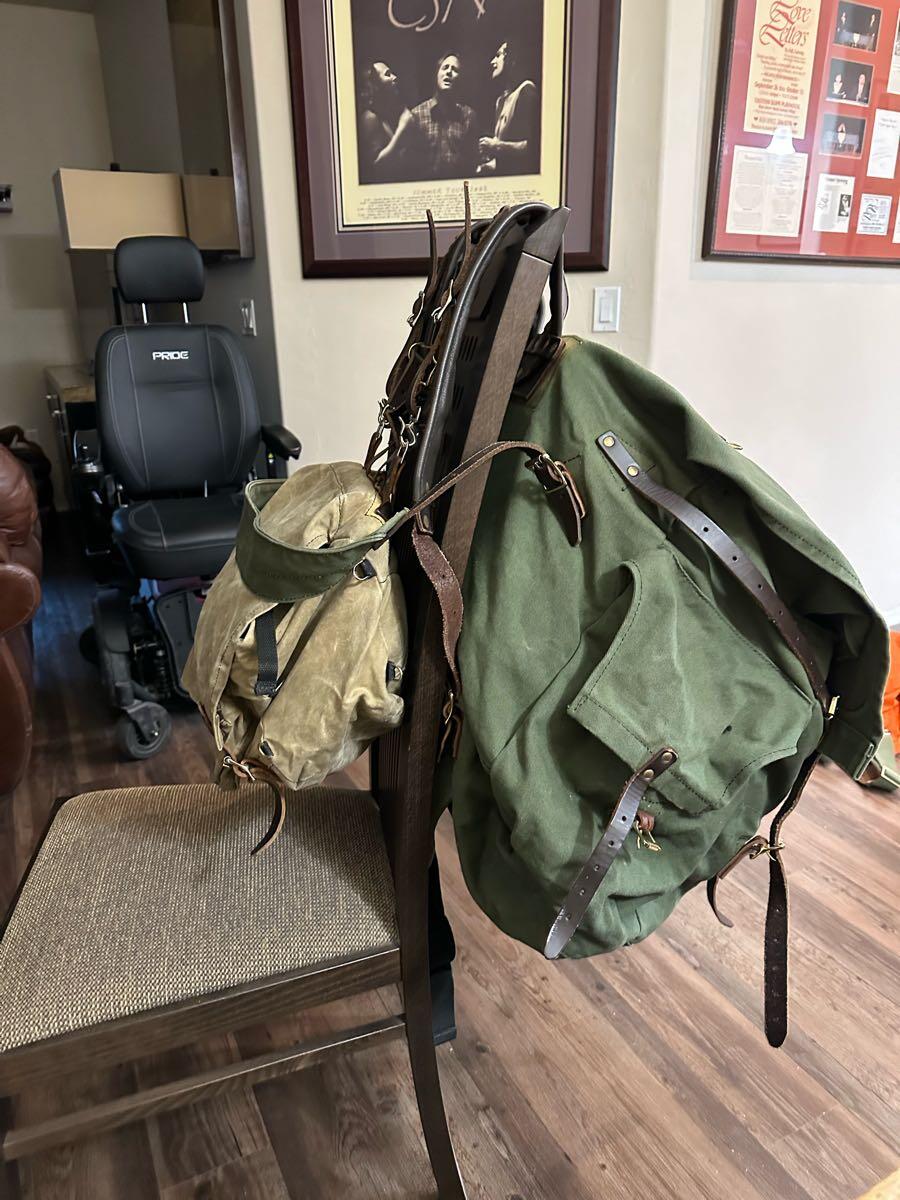 Duluth Pack #4 Monarch Pack - 79L (Olive Drab) / Duluth Front Portage ...