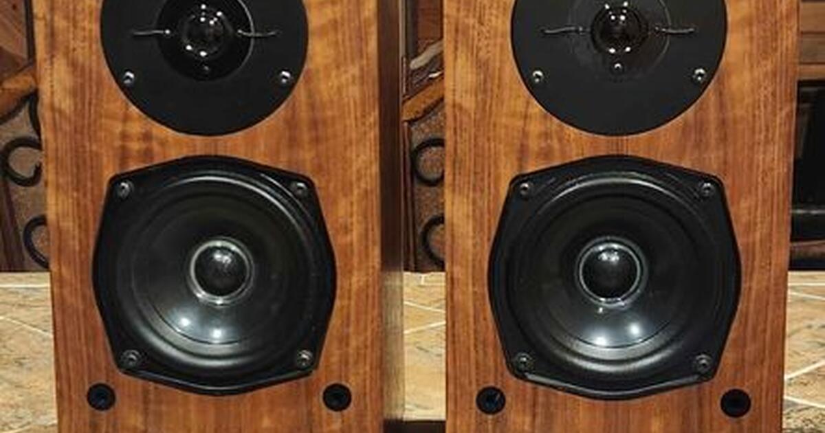 KEF Reference Model 101 Bookshelf Stereo Audiophile Speakers for $650 ...