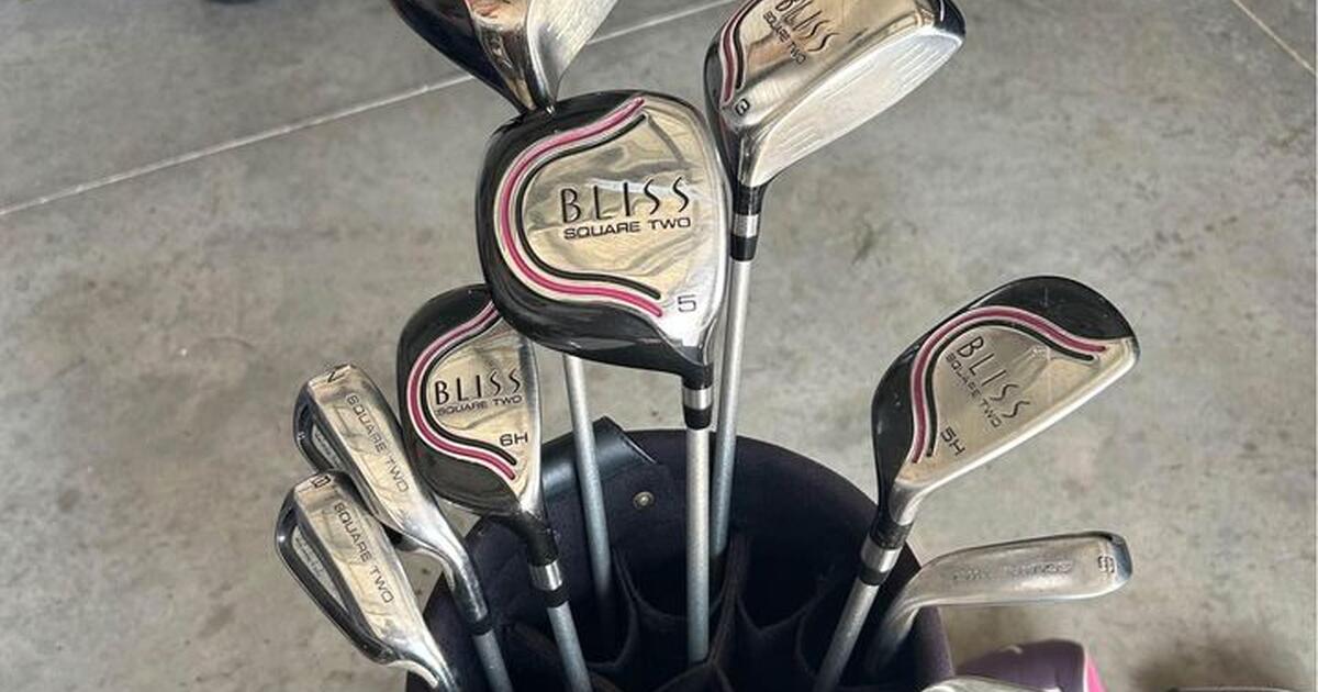 Ladies Golf Clubs Square Two Bliss Complete set w/ Bag for $150 in The Villages, FL | For Sale ...