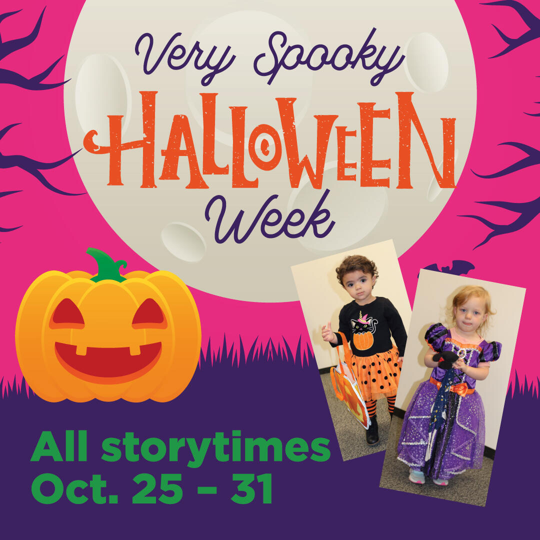 Get ready for a spooktacular time at our library this October! (Orland ...