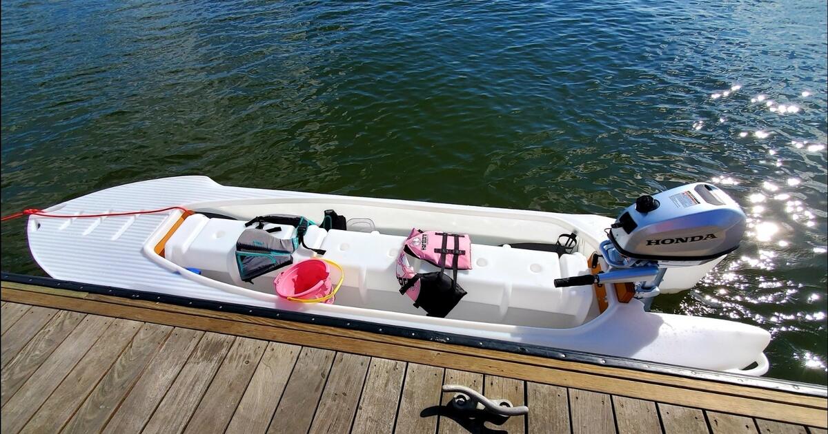 Wavewalk S4 Boat with Motor - LIKE NEW SKIFF for $4000 in Bluffton, SC ...