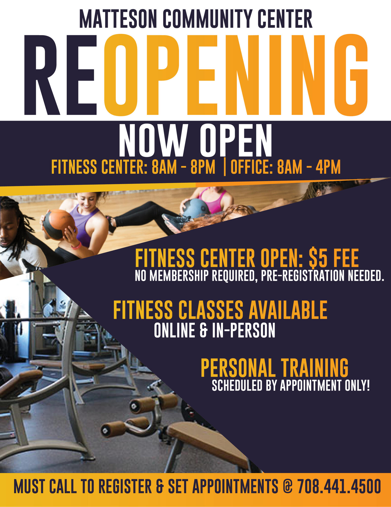 Matteson Community Center Now Open (Village of Matteson) — Nextdoor ...