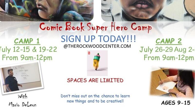 Gresham Untied Methodist Ministries · Free Super Hero Comic Book Camp ...