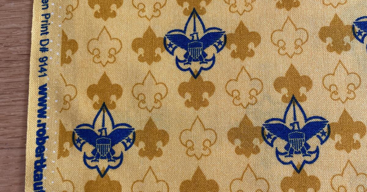 Boy Scout-themed 100% cotton fabric for $40 in Thousand Oaks, CA ...