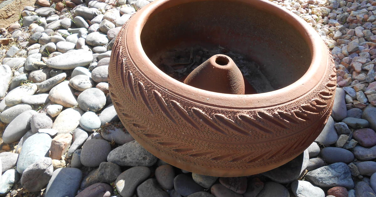 Terra Cotta Hose Storage Pot for $20 in Palm Desert, CA | For Sale ...